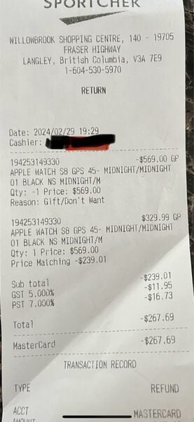 [The Source] Apple Watch Series 8 GPS - 41mm = $299.99, 45mm = $329.99 ...