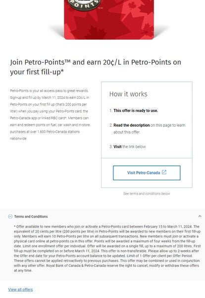 [Canadian Tire] Link your Triangle and Petro-Points Accounts to earn ...