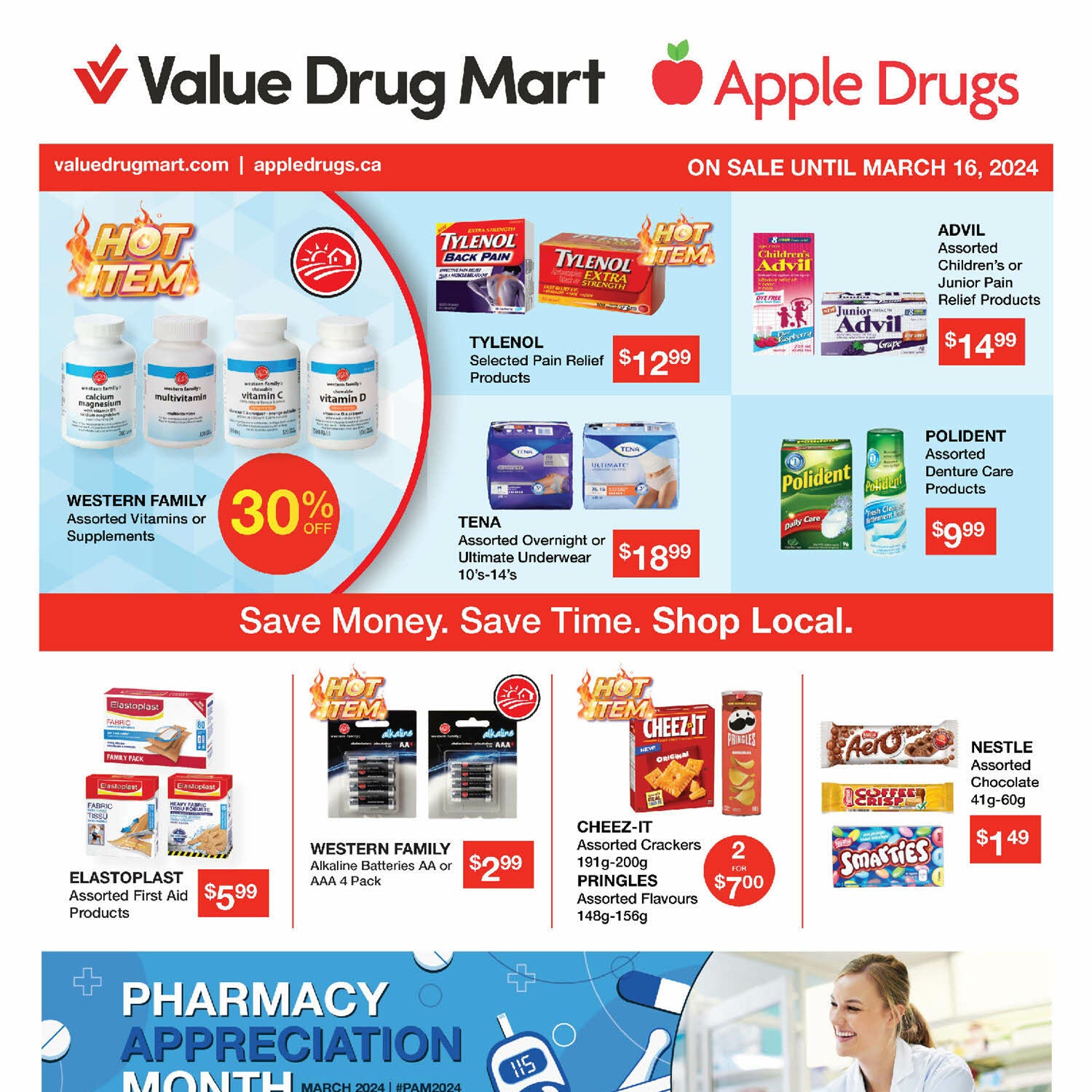 Apple Drugs Weekly Flyer - 2 Weeks of Savings - Mar 3 – 16 ...