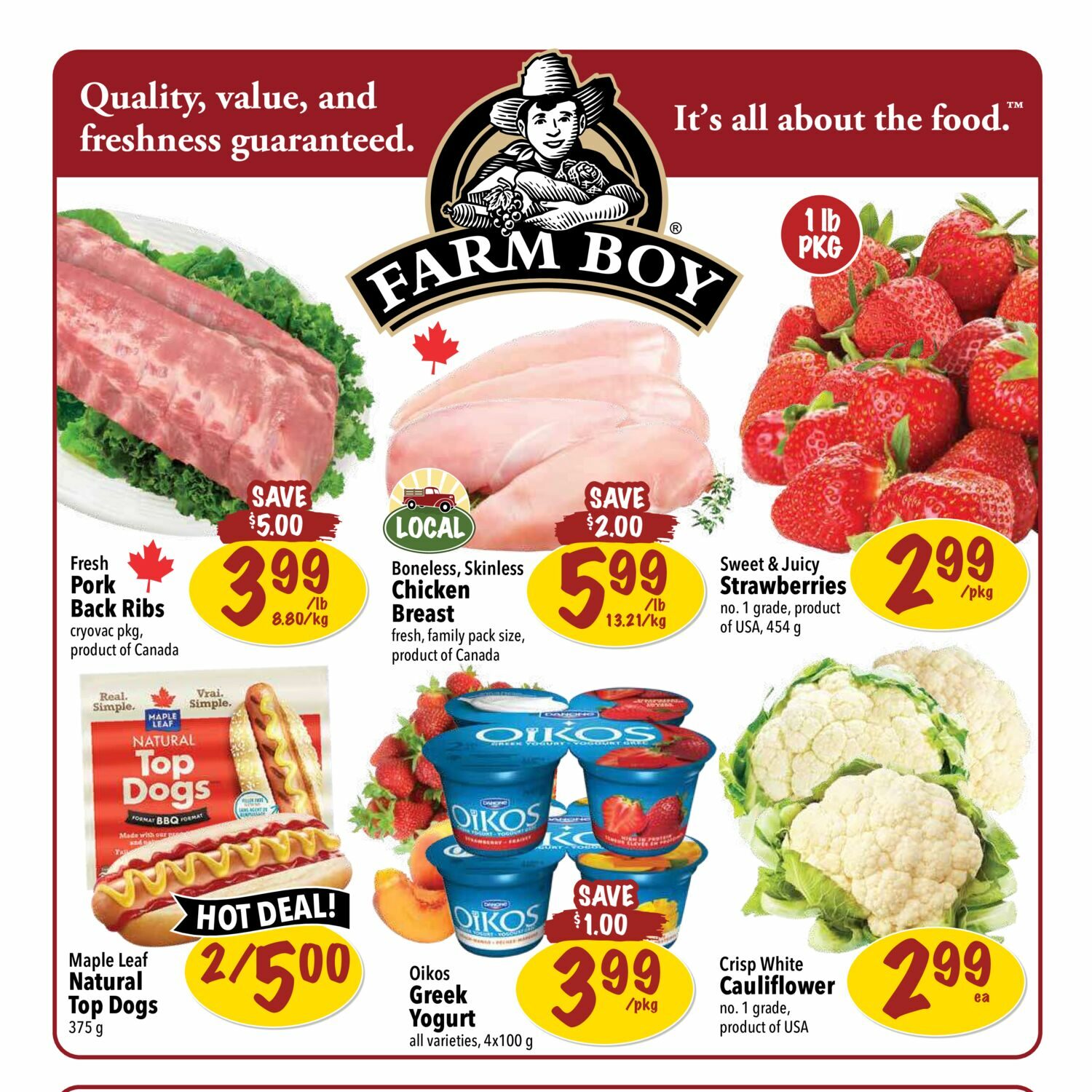Farm Boy Weekly Flyer - Weekly Savings - Mar 14 – 20 - RedFlagDeals.com