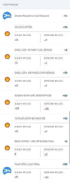 [Shell] [Air Miles] MASSIVE Redemption Offer: Get 50 BAMs When You ...