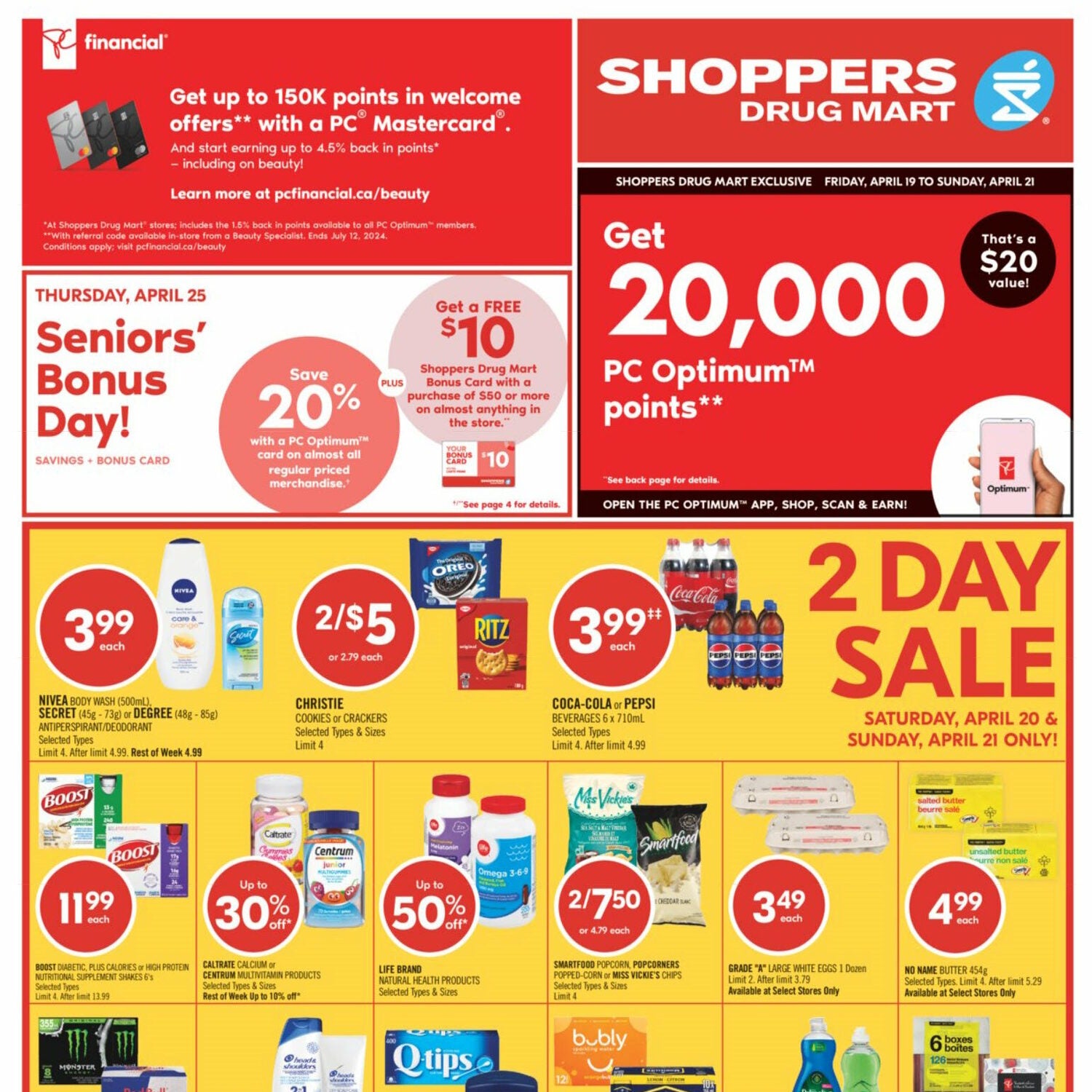 Shoppers Drug Mart Weekly Flyer - Weekly Savings (ON) - Apr 20 – 25 ...