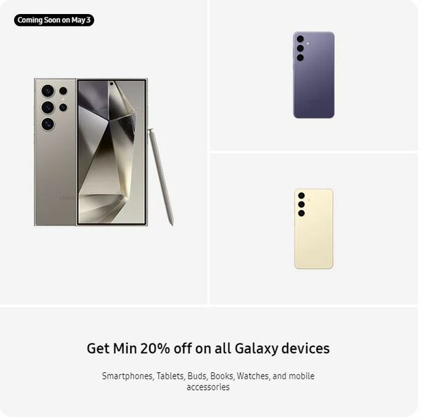 [Samsung] Extra 20% off select Samsung devices for SPC Birthday event ...