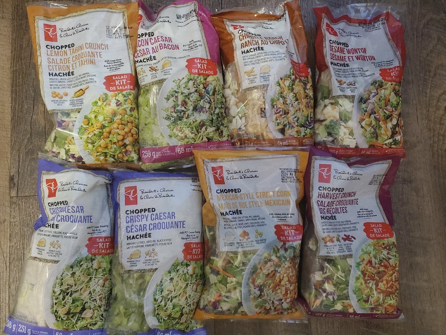 [No Frills] PC Chopped Salad Kit $4.99 + earn 4,000 PCO points (Ontario ...