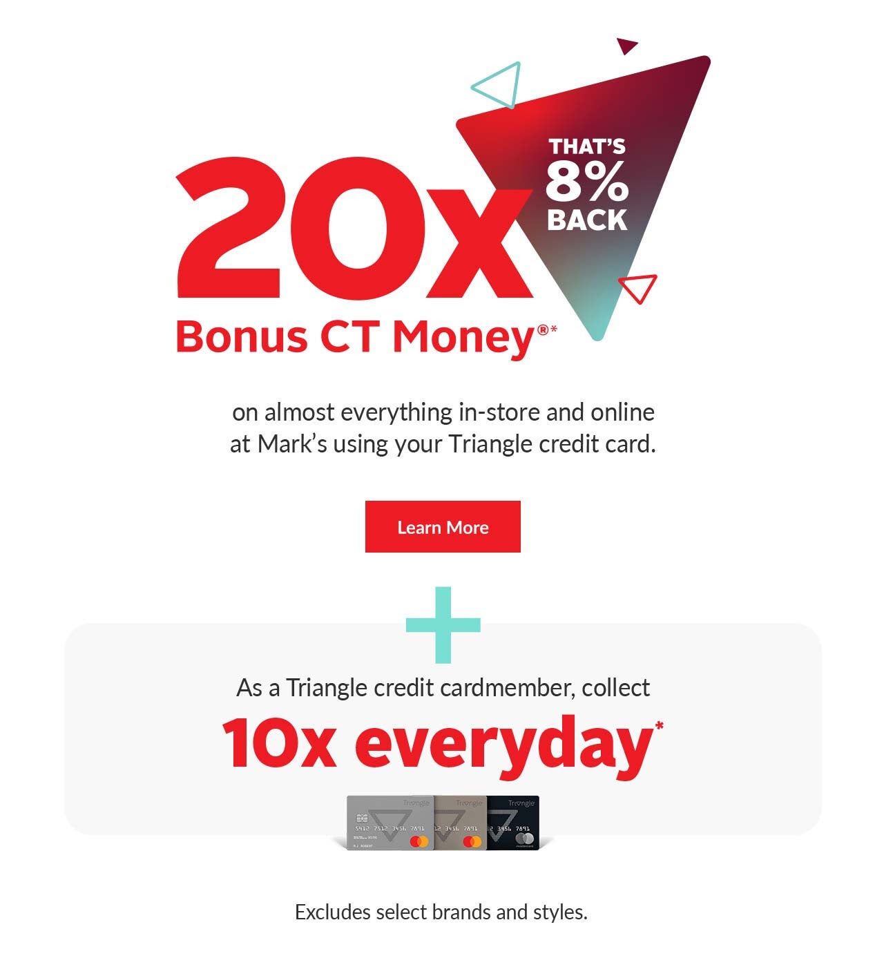 [Mark's] 20x (8%) Bonus + 10x (4%) CT Money: Friday, May 24 - Saturday ...