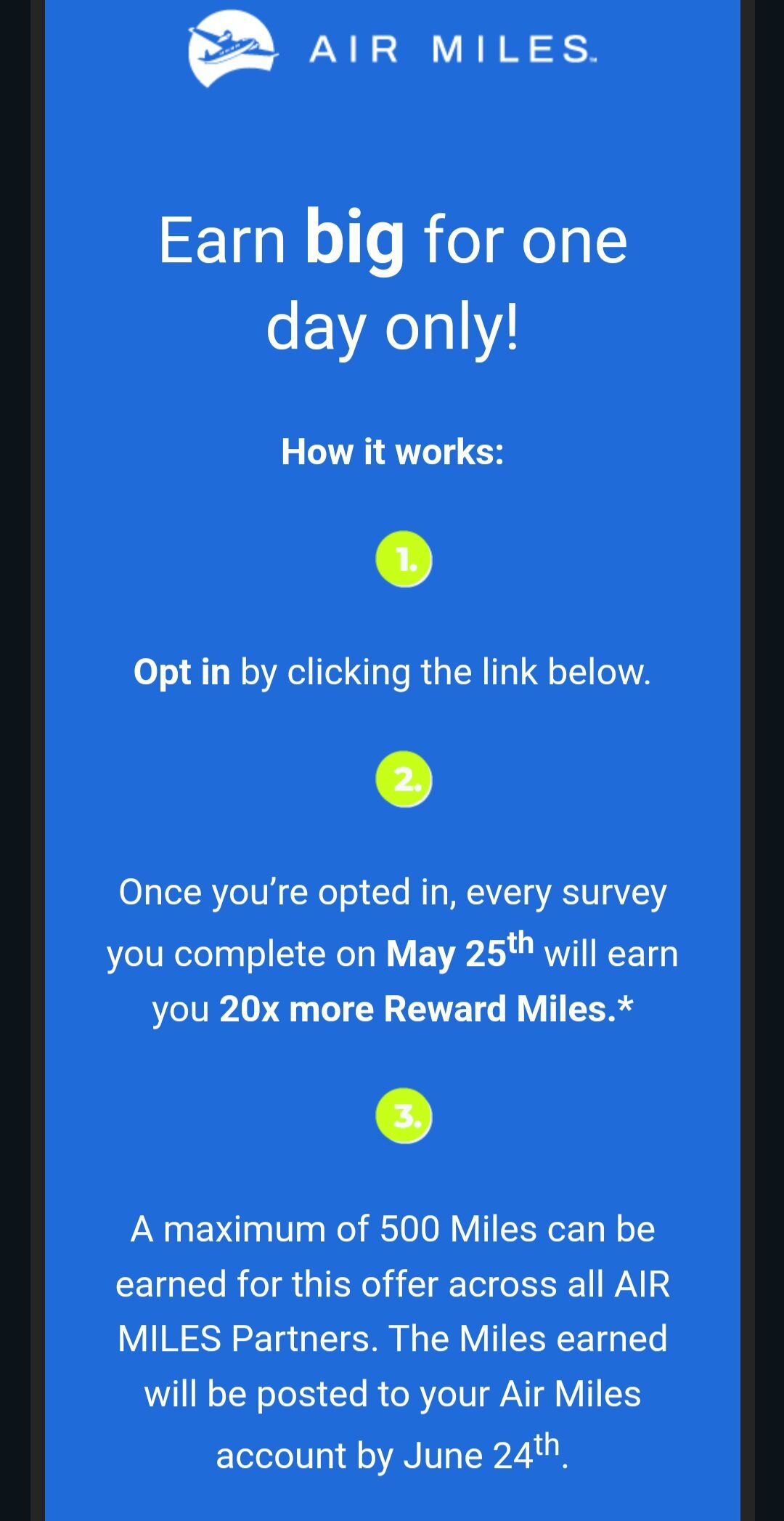 [Air Miles] 20x Air Miles When You Earn Minimum 1 Base Mile (at Shell ...