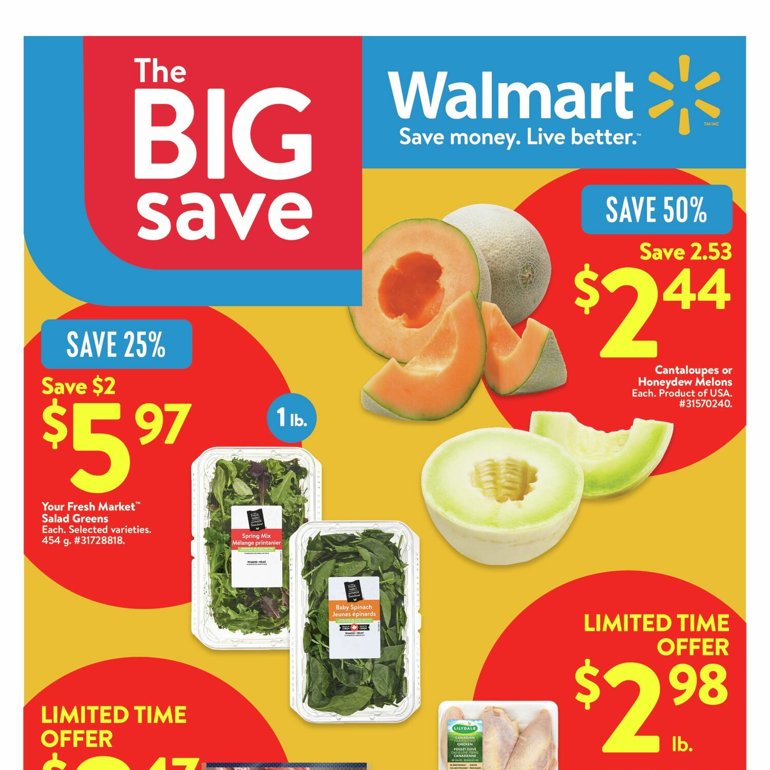 Walmart Weekly Flyer - Weekly Savings - The Big Save (BC) - Jul 4 – 10 ...