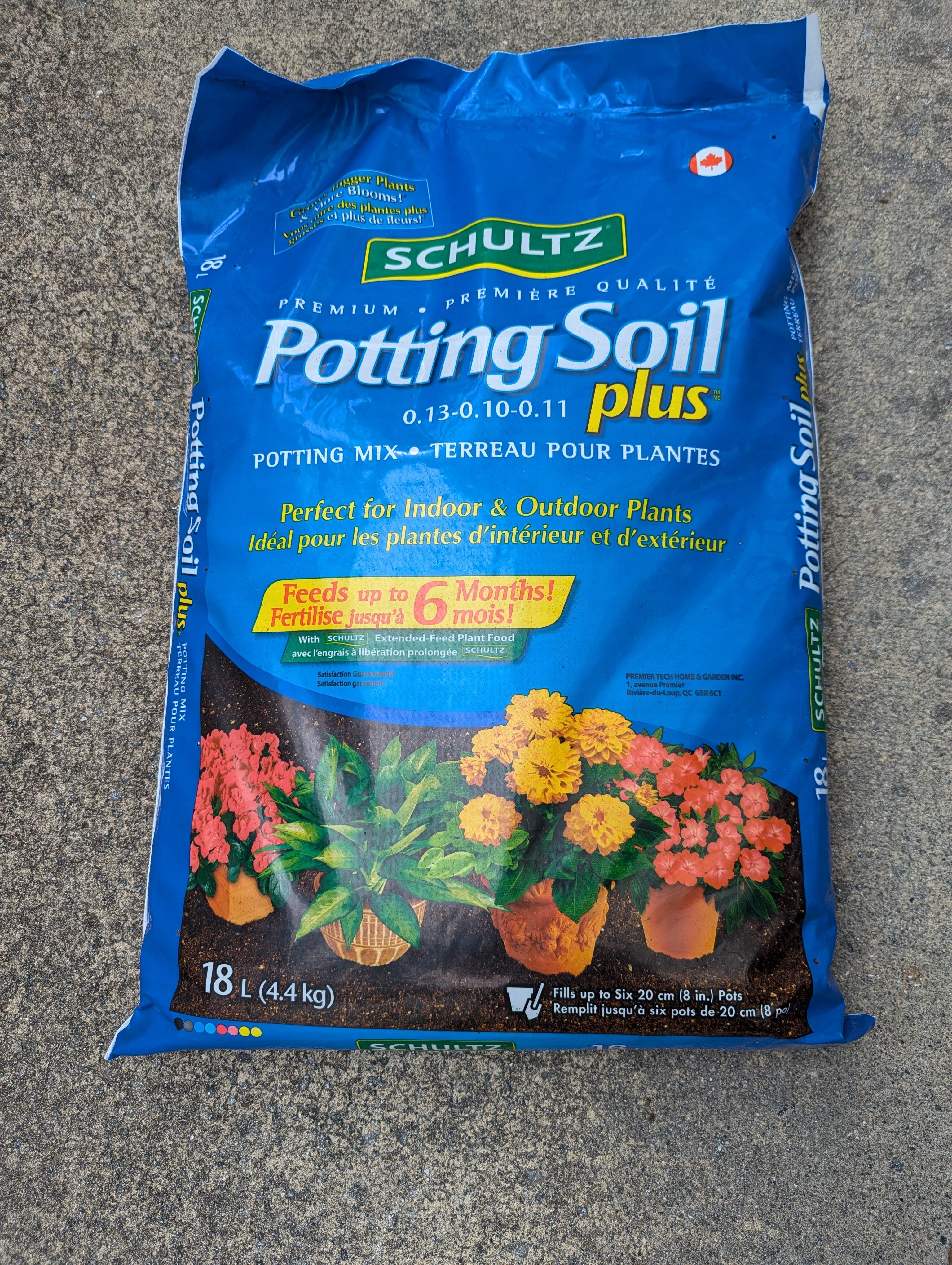 [Walmart] Schulz 18L potting soil $2 Metrotown Burnaby BC ...
