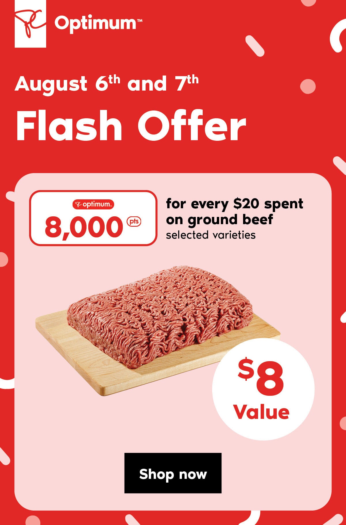 [Loblaws] [ON] Get 8,000 PCO points for every $20 spent on Ground Beef ...