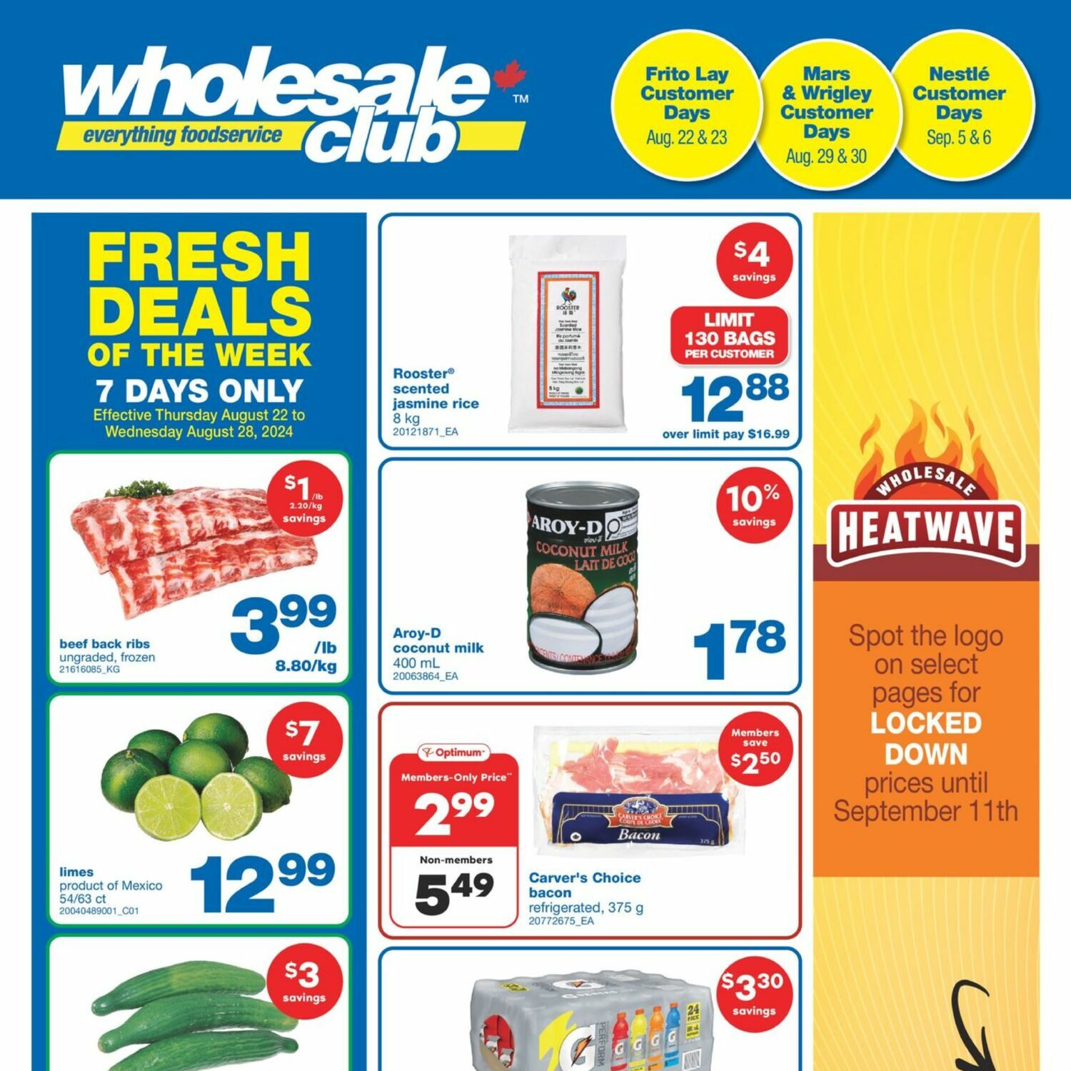 Wholesale Club Weekly Flyer - Club Savings (ON) - Aug 22 – Sep 11 ...