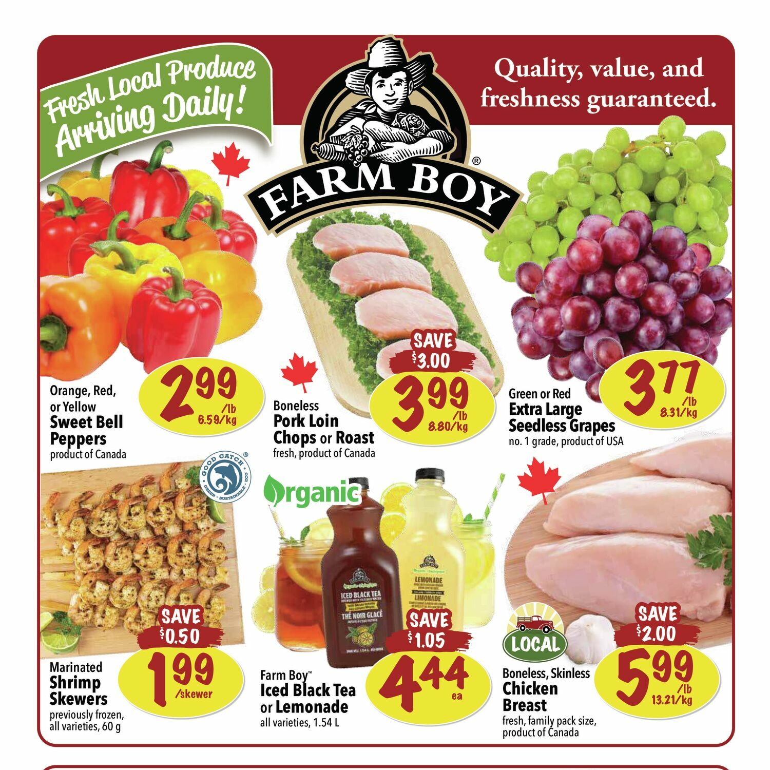Farm Boy Weekly Flyer - Weekly Savings - Aug 29 – Sep 4 - RedFlagDeals.com