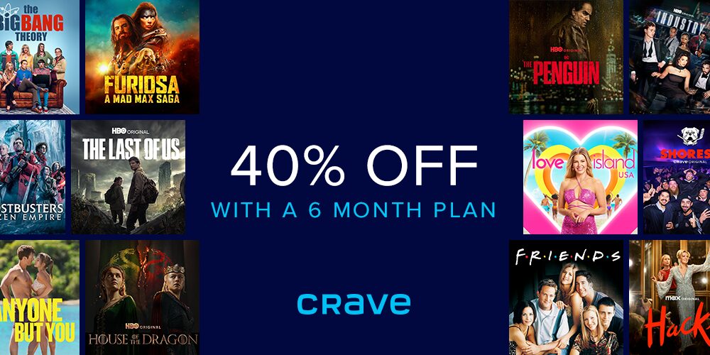 [Crave] Crave subscription 6 months 40% off - RedFlagDeals.com Forums