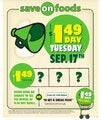 [Save On Foods] $1.49 Day Tuesday September 17 - RedFlagDeals.com Forums