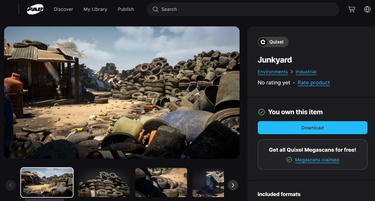 [Fab.com] [Quixel.com] Quixel Megascans library (18K+ assets for game ...