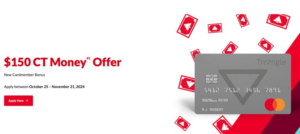 [Canadian Tire] $150 Canadian Tire CT Money sign up bonus for Triangle ...