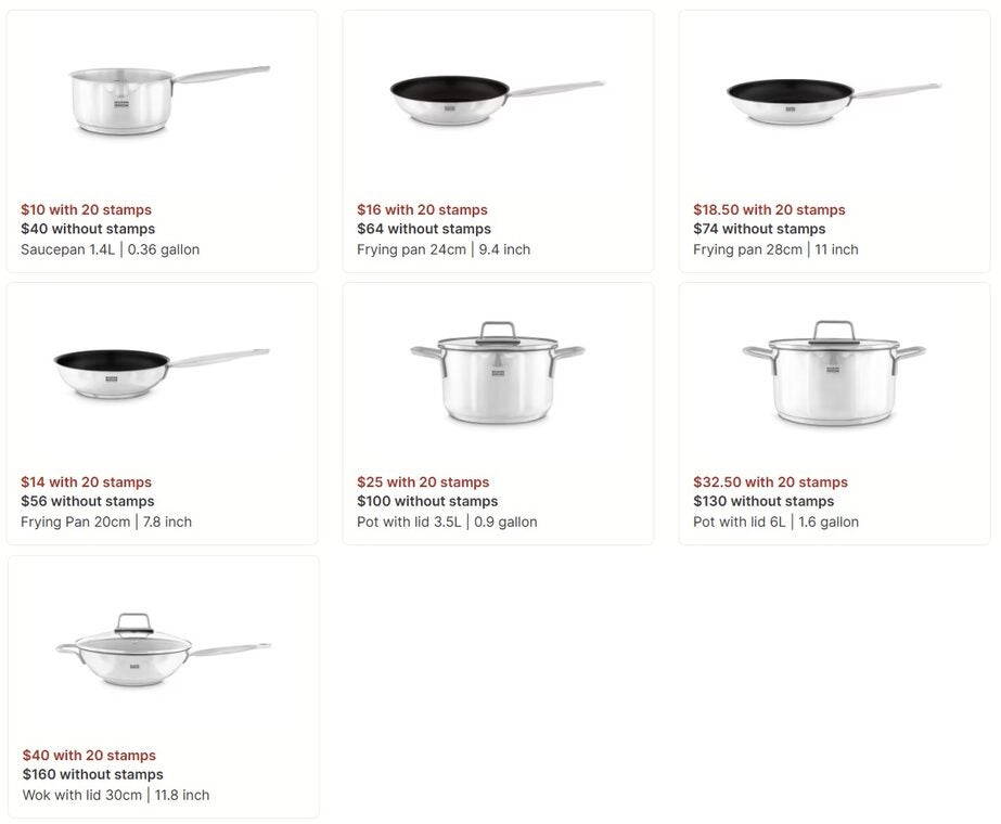 [Loblaws] Kuhn Rikon cookware from $10-$40 after collecting $400 in ...