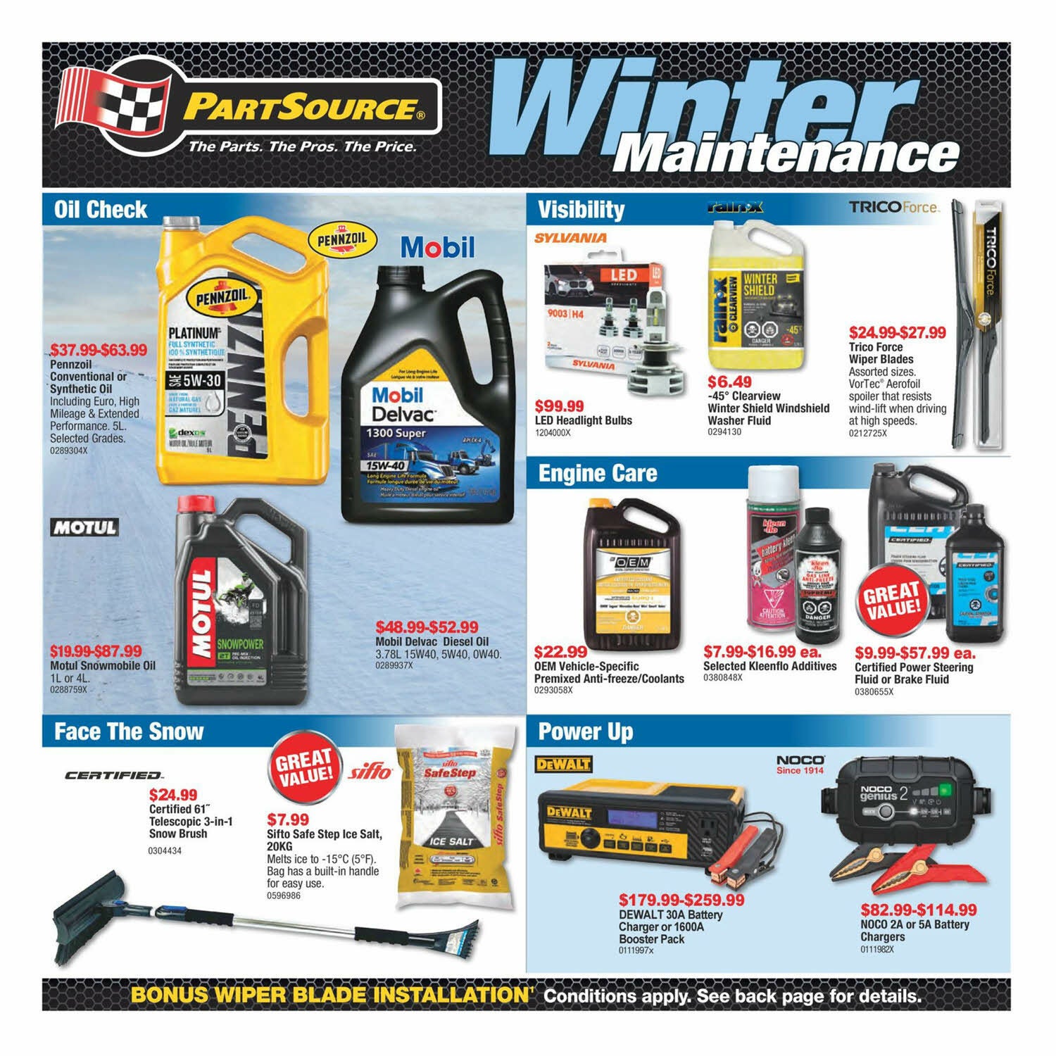 PartSource Weekly Flyer - Weekly Deals - Winter Maintenance - Nov 15 ...