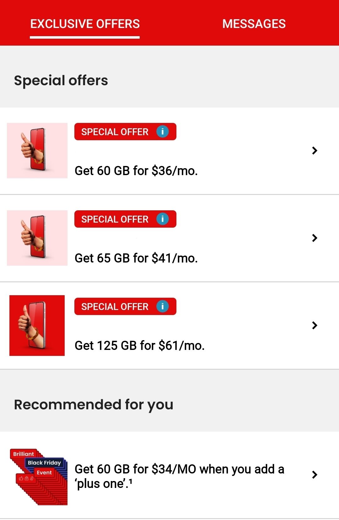 [Virgin Mobile] [Black Friday] Virgin Mobile LOY Offers starting 36 ...