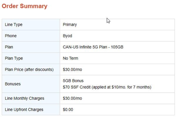[Rogers] [Black Friday] Rogers EPP Black Friday BYOD $35 - 100gb 5g Can ...