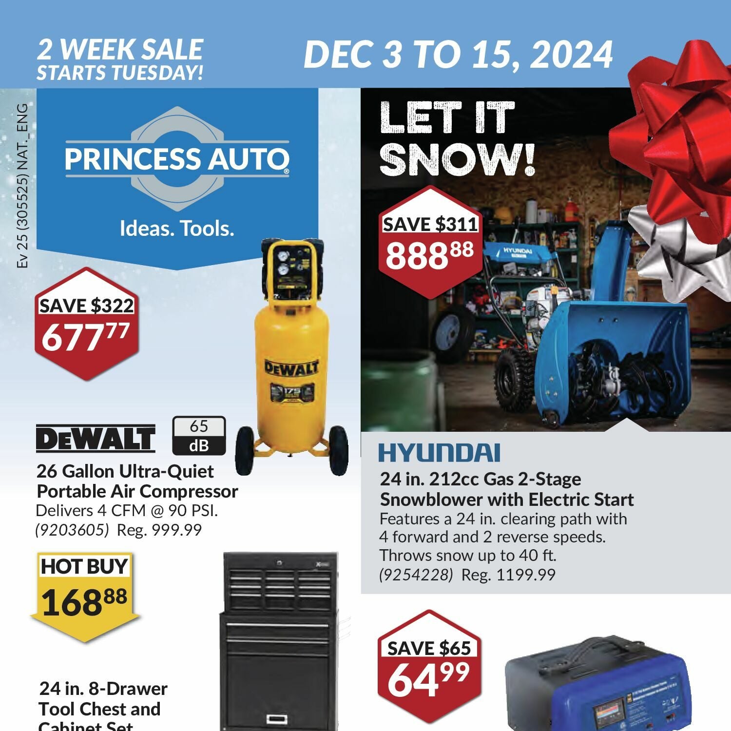 Princess Auto Weekly Flyer - 2 Week Sale - Let It Snow - Dec 3 – 15 ...