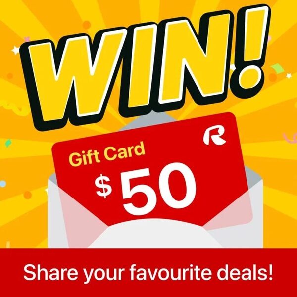 Win one of five $50 gift cards by sharing your favourite deals from ...