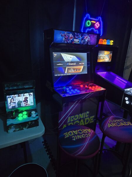 Iconic Arcade products from GameStop - *$10 stool $50 console $100 ...