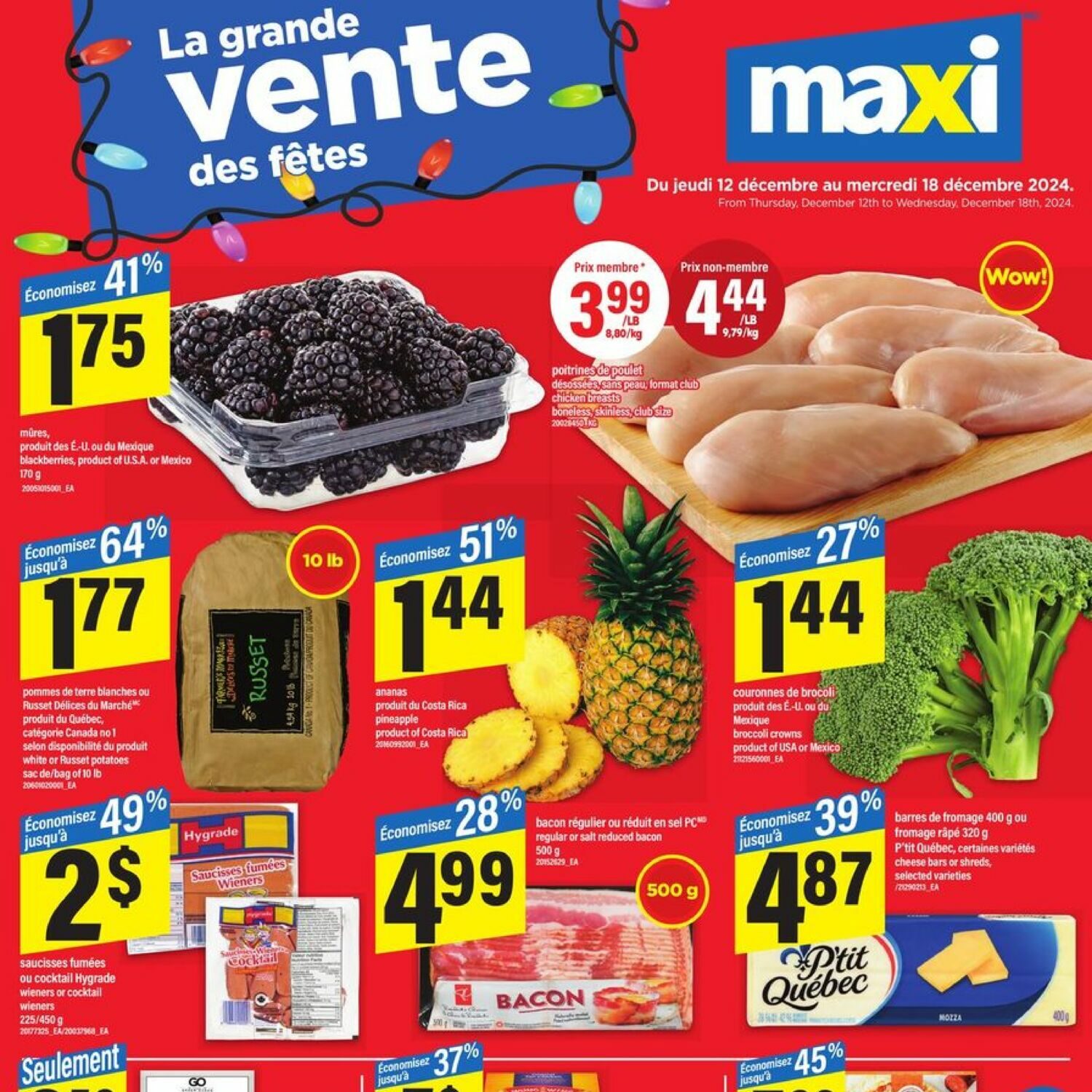 Maxi Weekly Flyer - Maxi & Cie - The Big Holiday Sale - Dec 12 – 18 ...