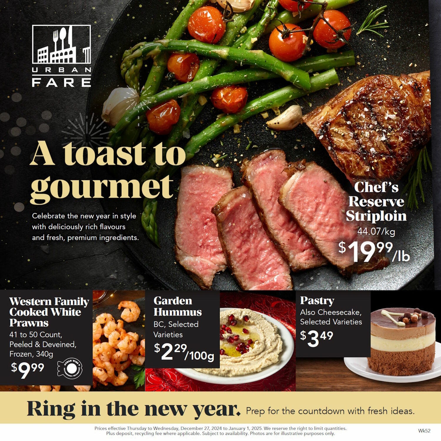 Urban Fare Weekly Flyer - Weekly Specials - Dec 27 – Jan 1 ...