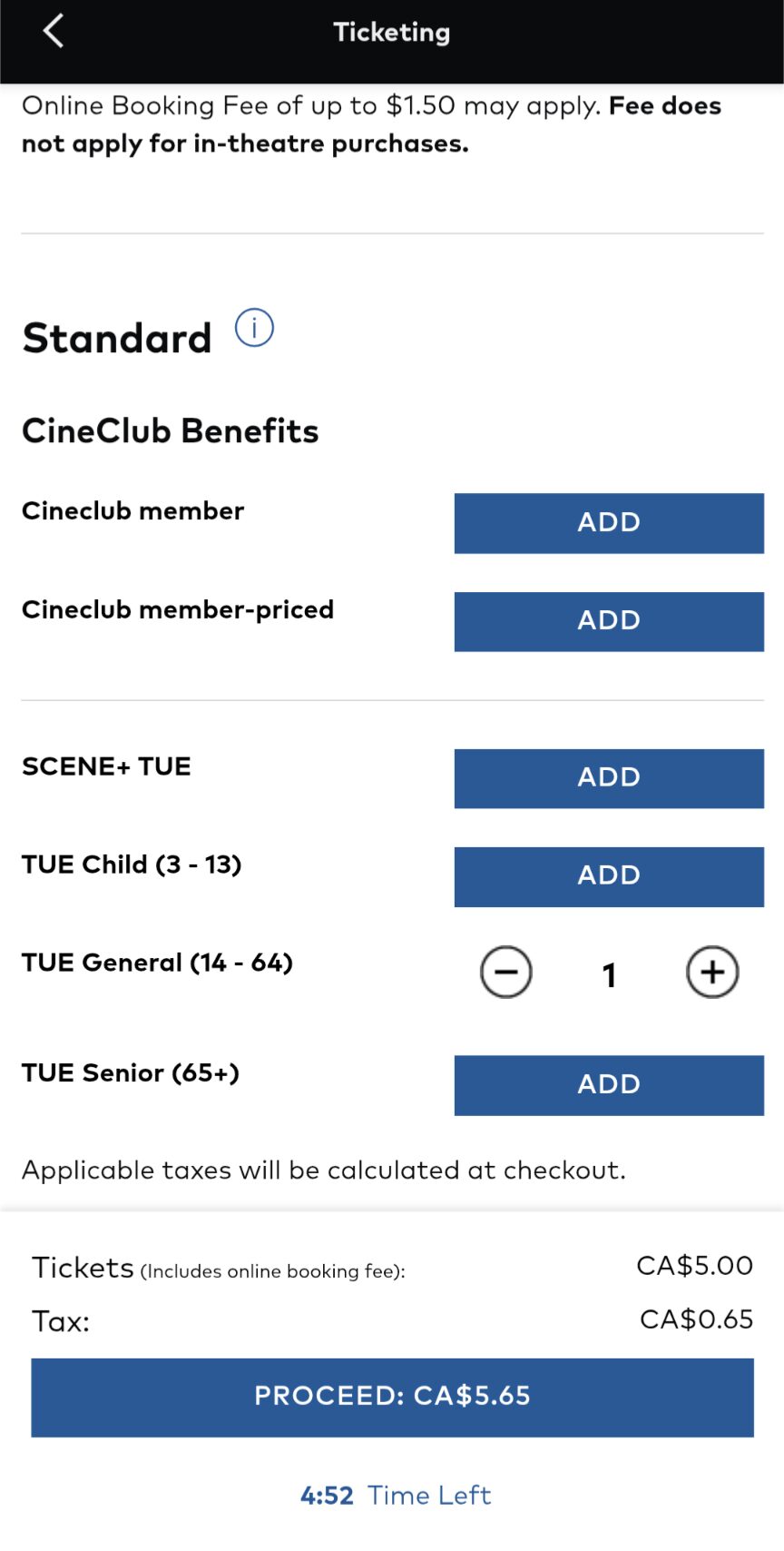[Cineplex] $5 Movie Tickets + $5 small Popcorn (Tuesdays from January ...