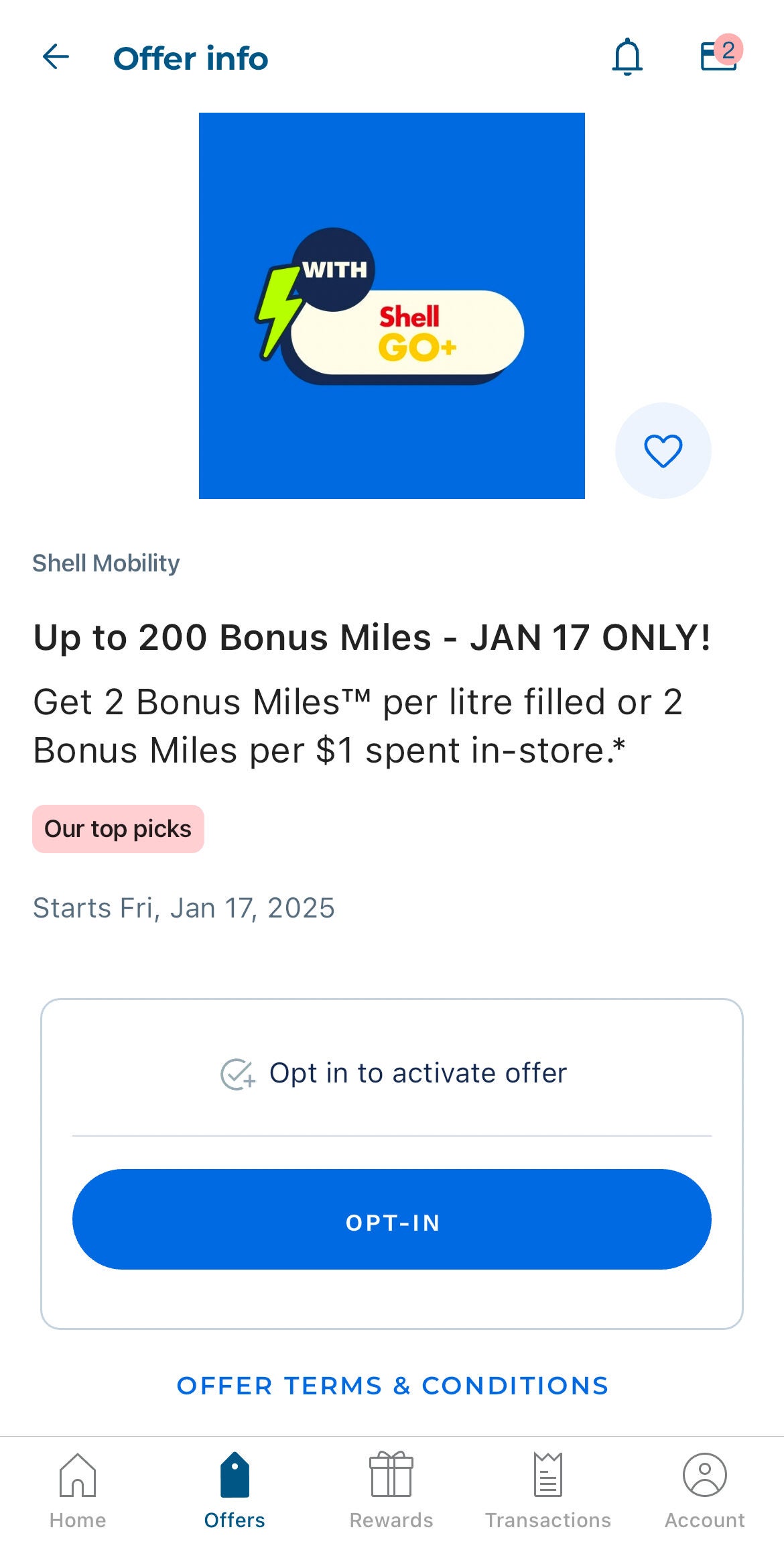 [Air Miles] Shell 2 Bonus Miles (min $0.21) Per Litre or $1 Spent In ...