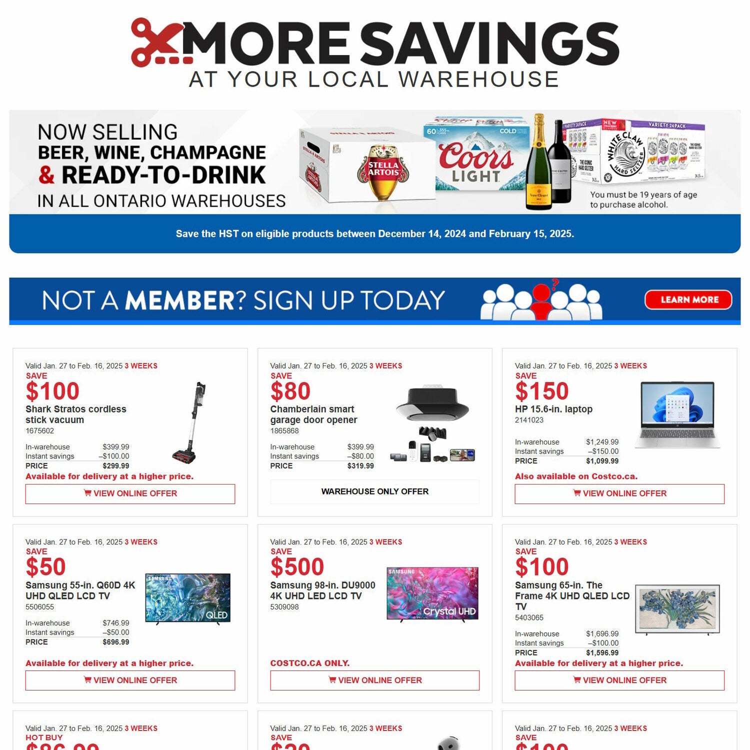 Costco Weekly Flyer - More Savings (ON) - Jan 27 – Feb 16 ...