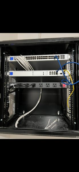 Possible Network Cabinet Mounting Ideas + Type of Patch Panel Required ...
