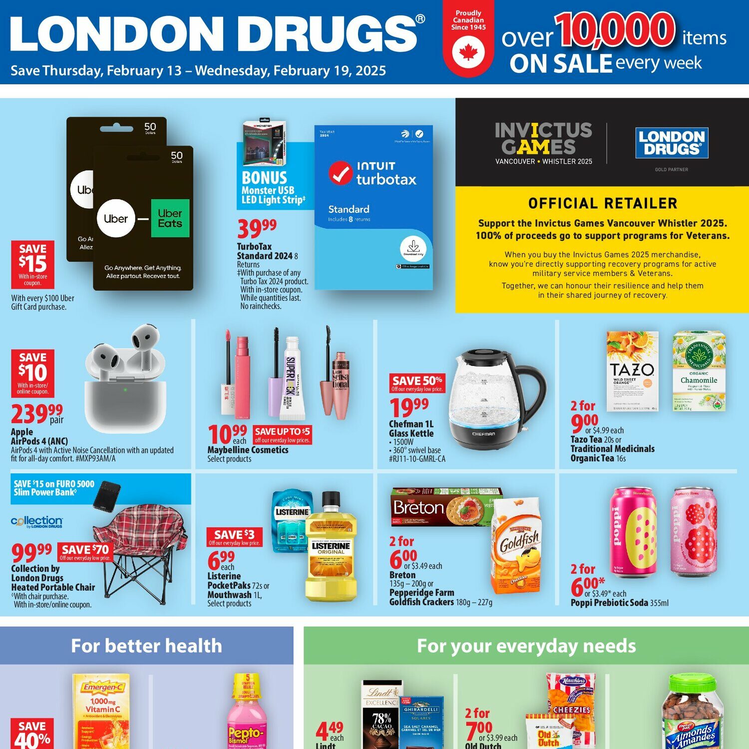 London Drugs Weekly Flyer - Weekly Deals - Feb 13 – 19 - RedFlagDeals.com