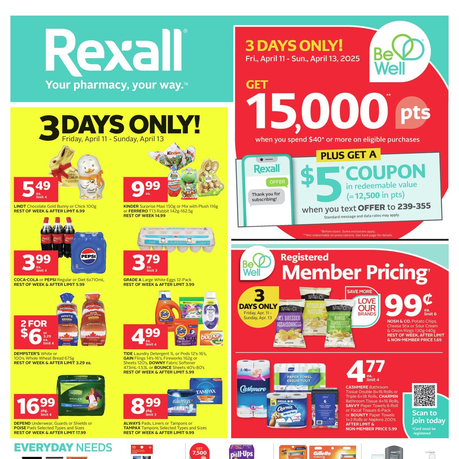 Rexall Weekly Flyer - Weekly Savings (ON) - Apr 11 – 17 - RedFlagDeals.com