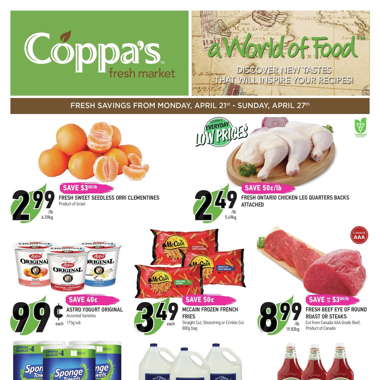 Coppa's Fresh Market Weekly Flyer - Weekly Specials - A World of Food ...