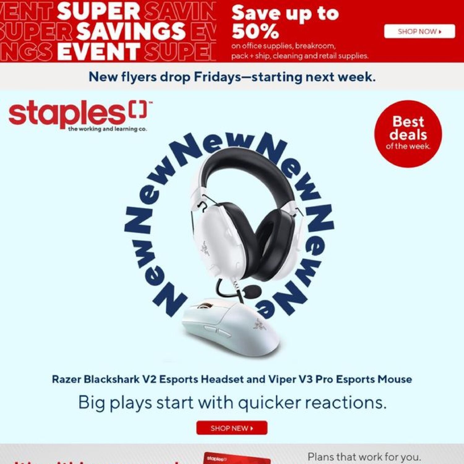 Staples Weekly Flyer - Weekly Deals - Super Savings Event - Apr 23 – 29 ...