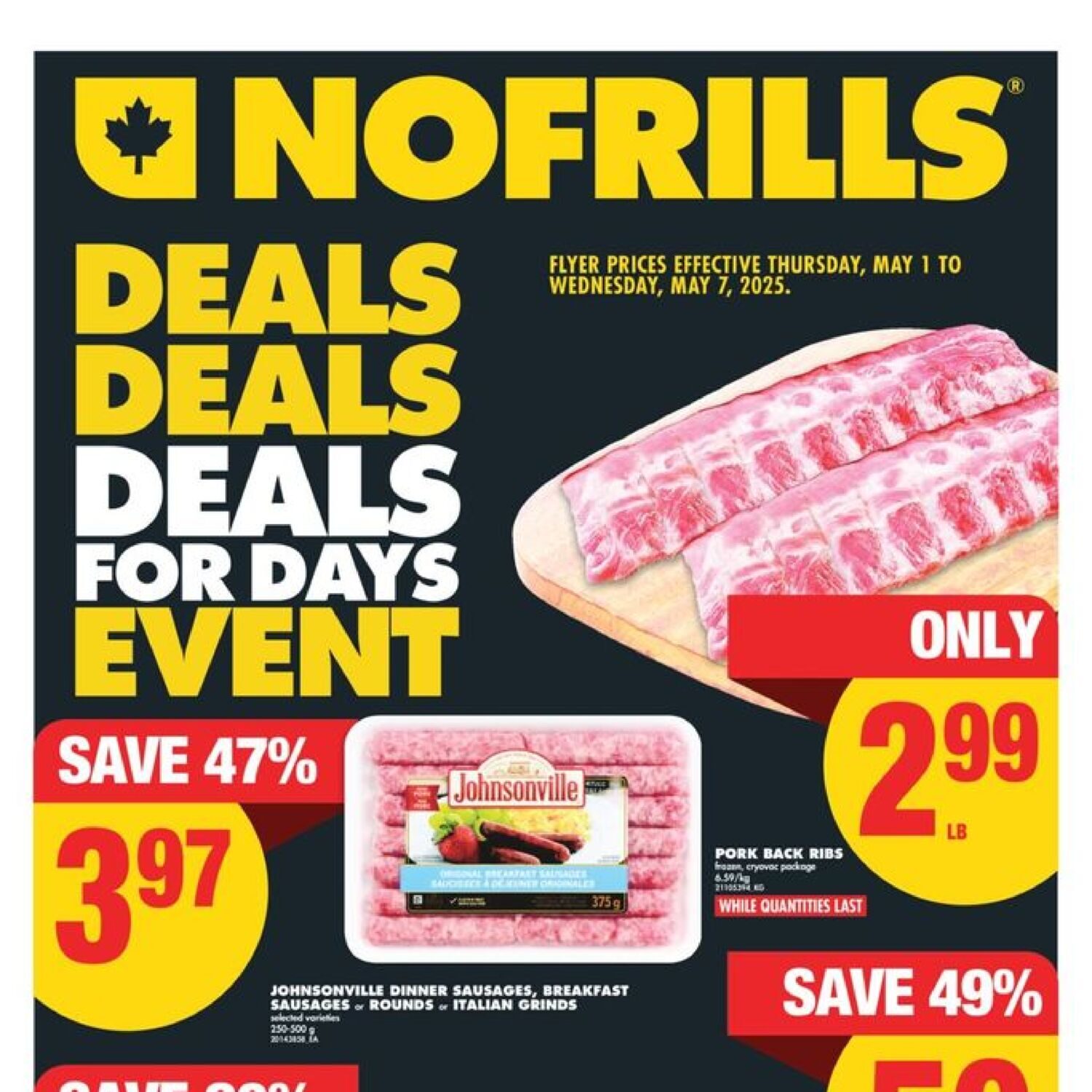 No Frills Weekly Flyer - Select Stores Only - Weekly Savings - May 1 ...