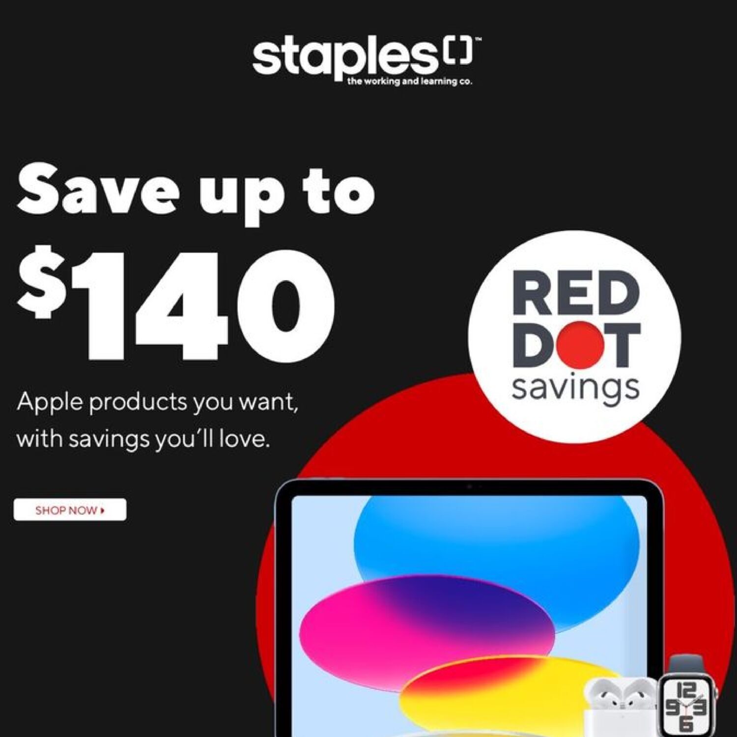 Staples Weekly Flyer - Weekly Deals - Red Dot Savings - May 2 – 8 ...
