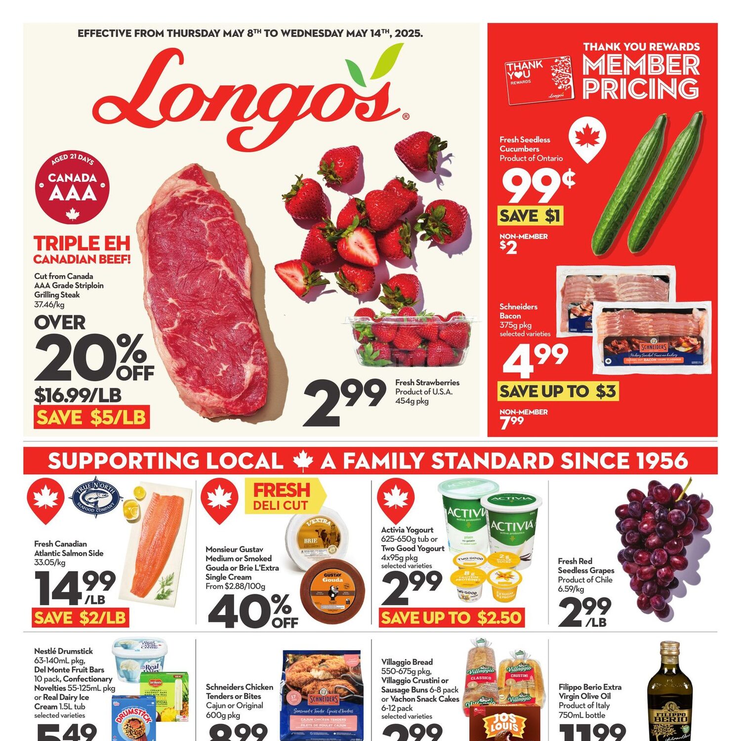 Longos Weekly Flyer - Weekly Savings - May 8 – 14 - RedFlagDeals.com