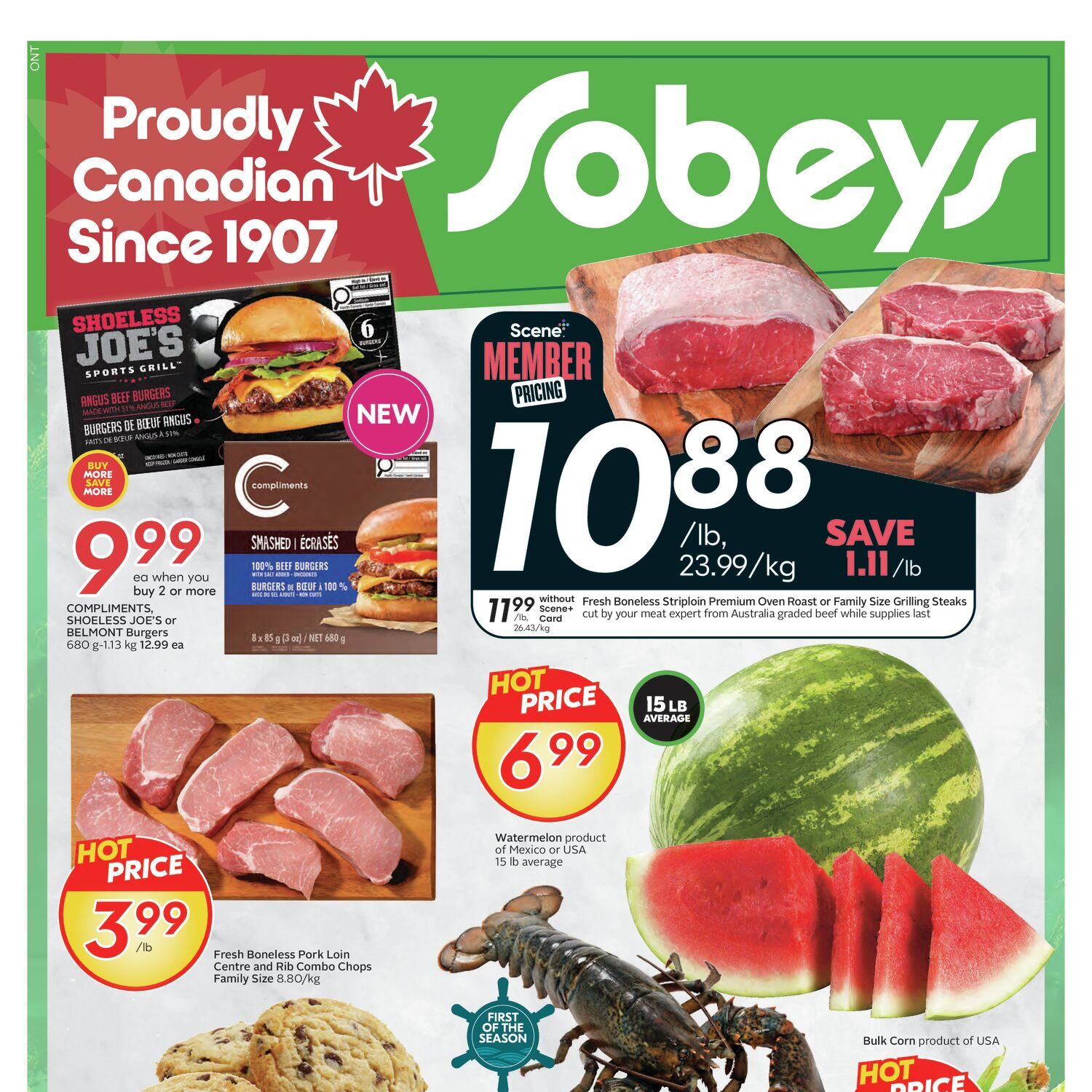 Sobeys Weekly Flyer - Weekly Savings (ON) - May 15 – 21 - RedFlagDeals.com