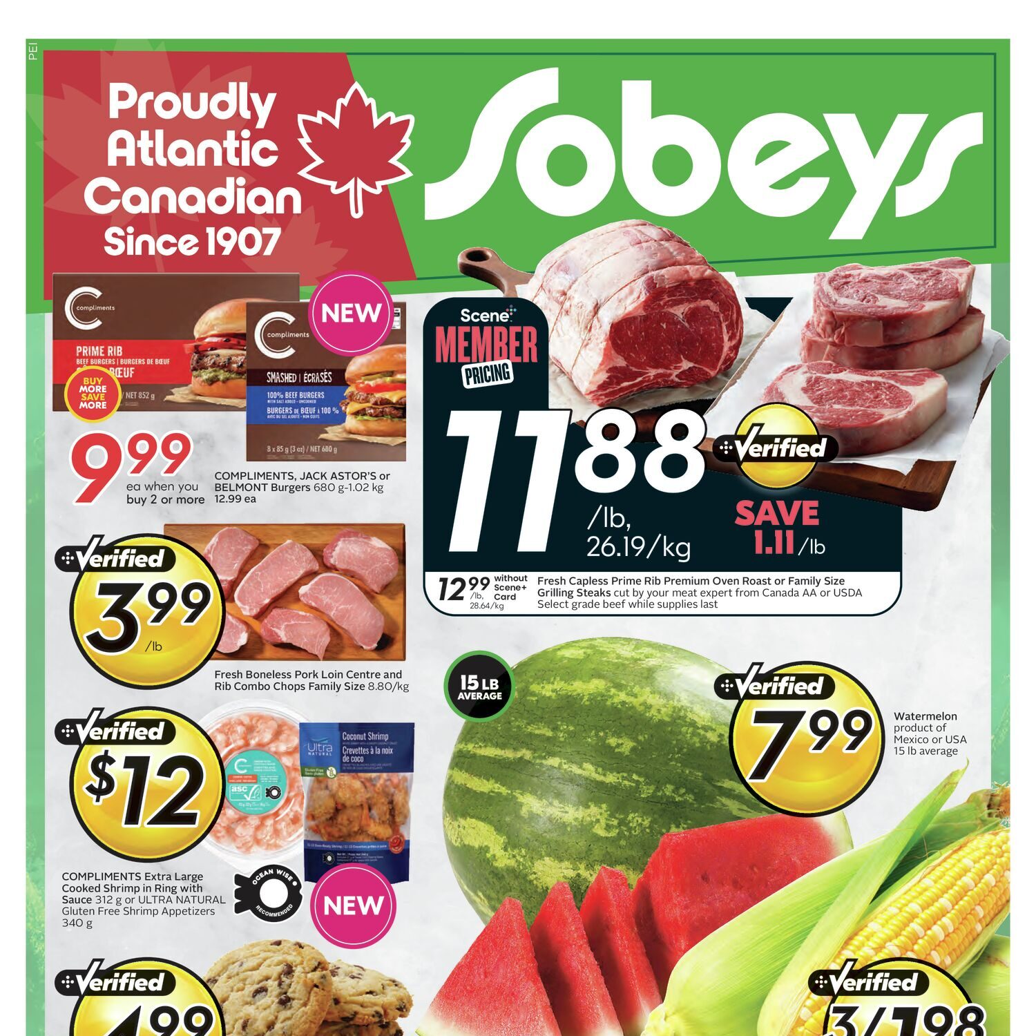 Sobeys Weekly Flyer - Weekly Savings (PE) - May 15 – 21 - RedFlagDeals.com