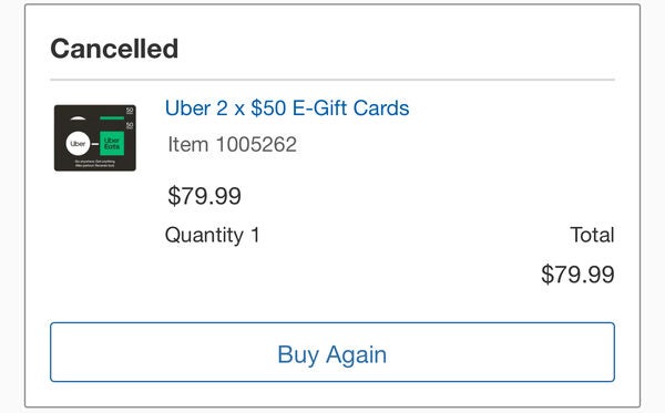 [Uber Eats] 20% off Costco Orders $90+ on UberEats for UberOne Members (stack with 20% ...