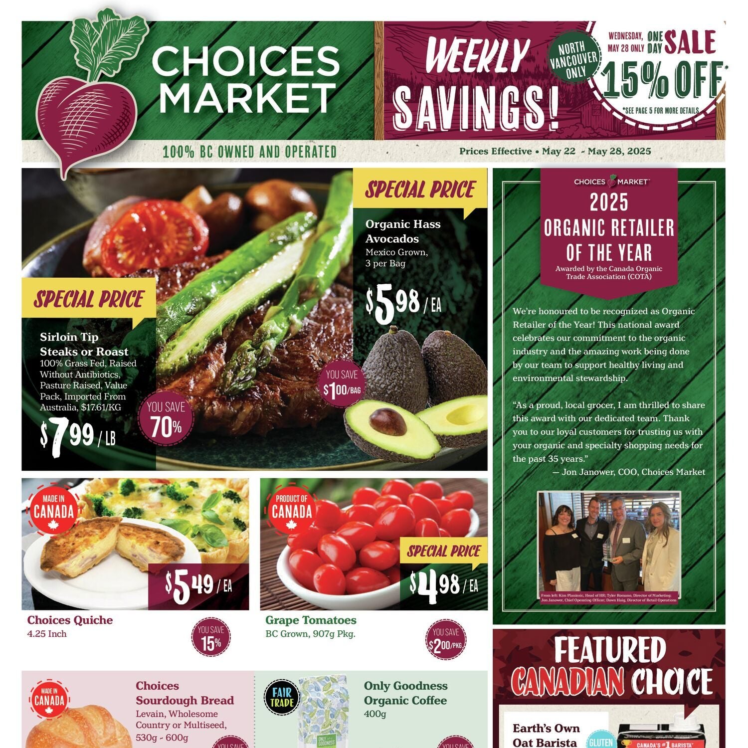 Choices Markets Weekly Flyer - Weekly Savings - May 22 – 28 ...