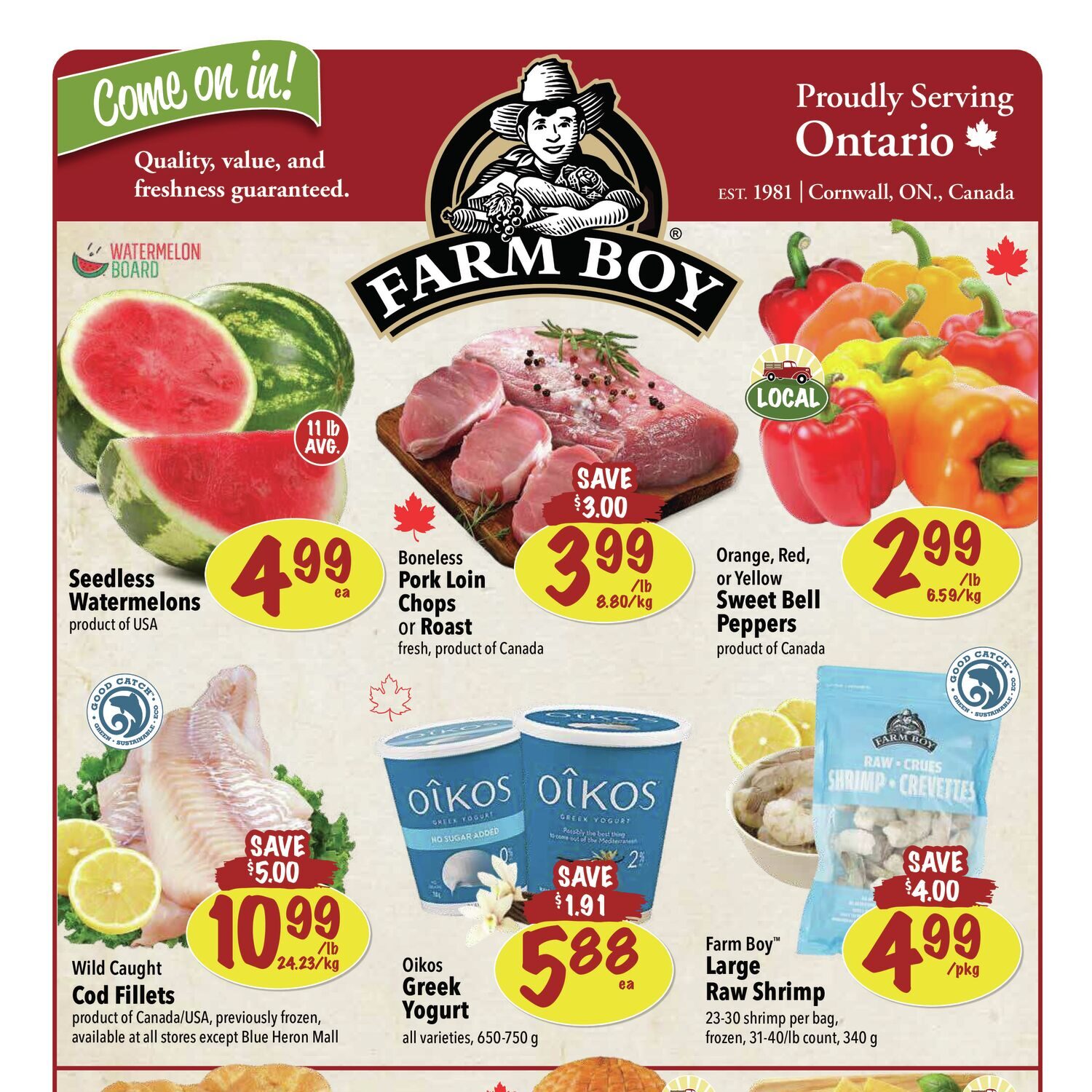Farm Boy Weekly Flyer - Weekly Savings - Jun 5 – 11 - RedFlagDeals.com