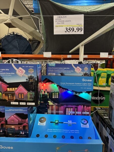 [Costco] Govee Permanent Outdoor Lights Elite $359.99 in store, $379.99 ...