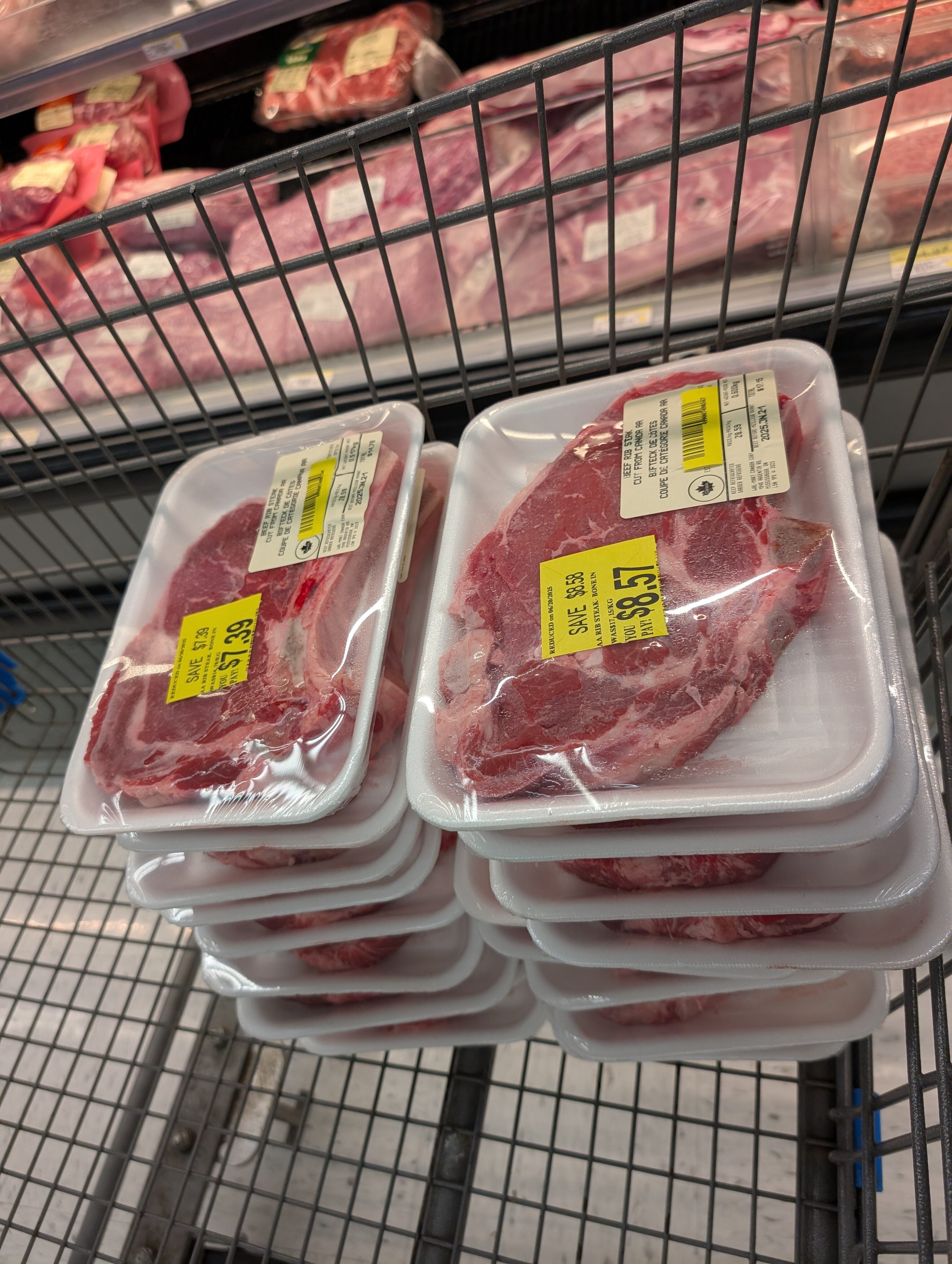 [Walmart] AA ribeye steak - $6.48/lb (Richmond Hill, Waterloo, YMMV ...