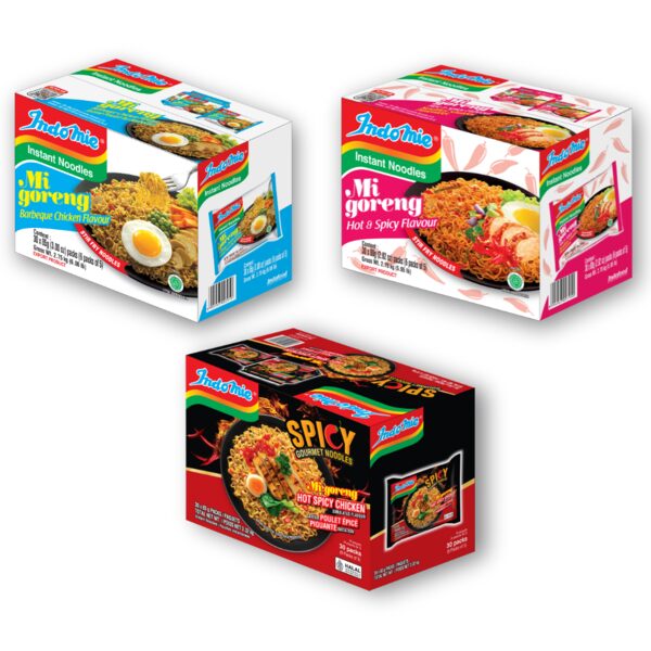 [Indomie] Indomie dry-based noodles 90 pack assortment - $36 with free ...