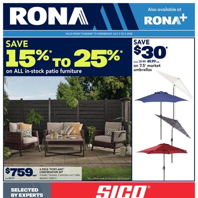 Rona Coupons, Flyers & Deals in Canada - RedFlagDeals.com