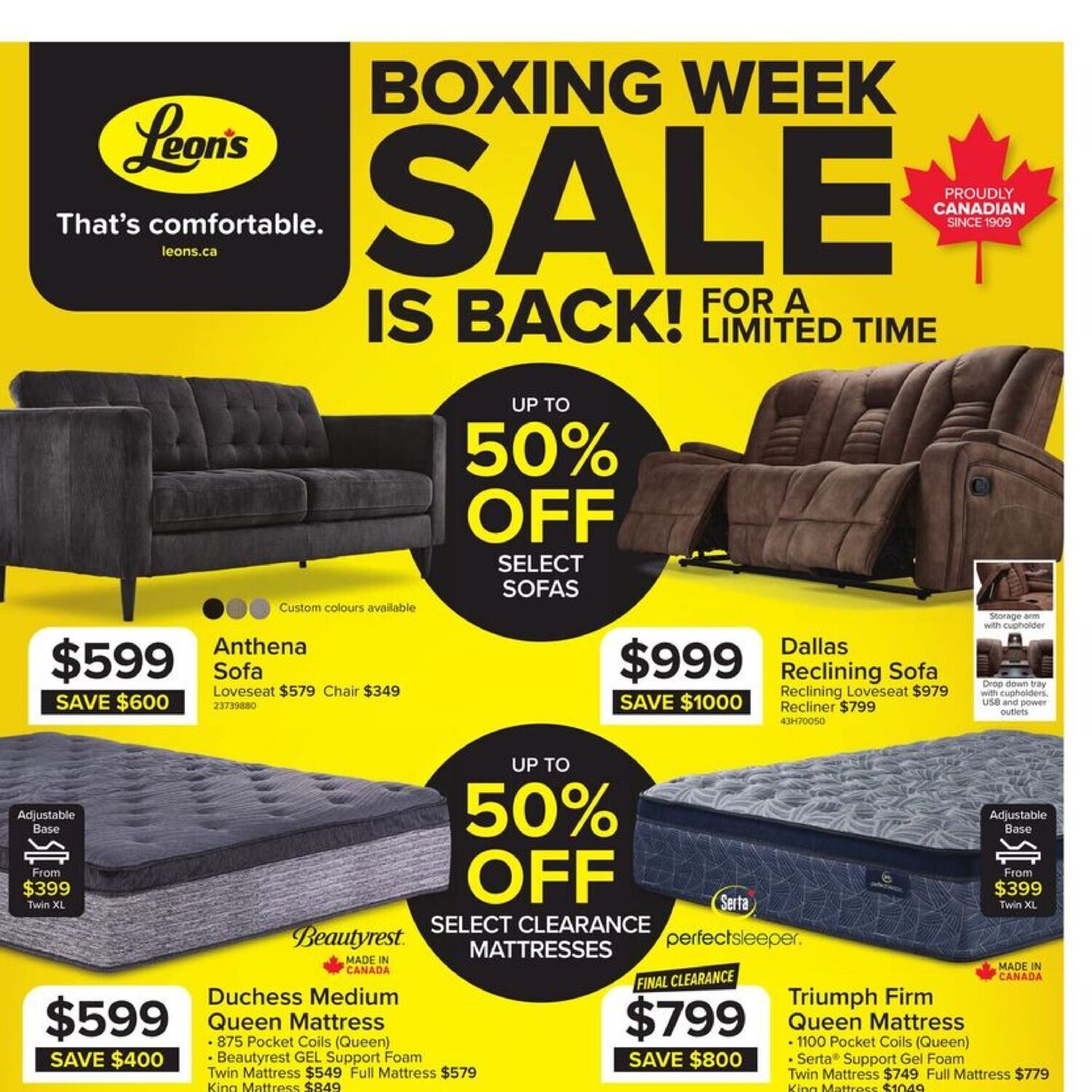 Leon's Weekly Flyer - Boxing Week Sale Is Back (ON) - Jun 26 – Jul 16 ...