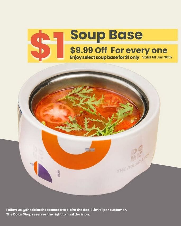 [The Dolar Shop Hot Pot (Canada)] [Burnaby & Richmond BC] $1 Soup Base ...